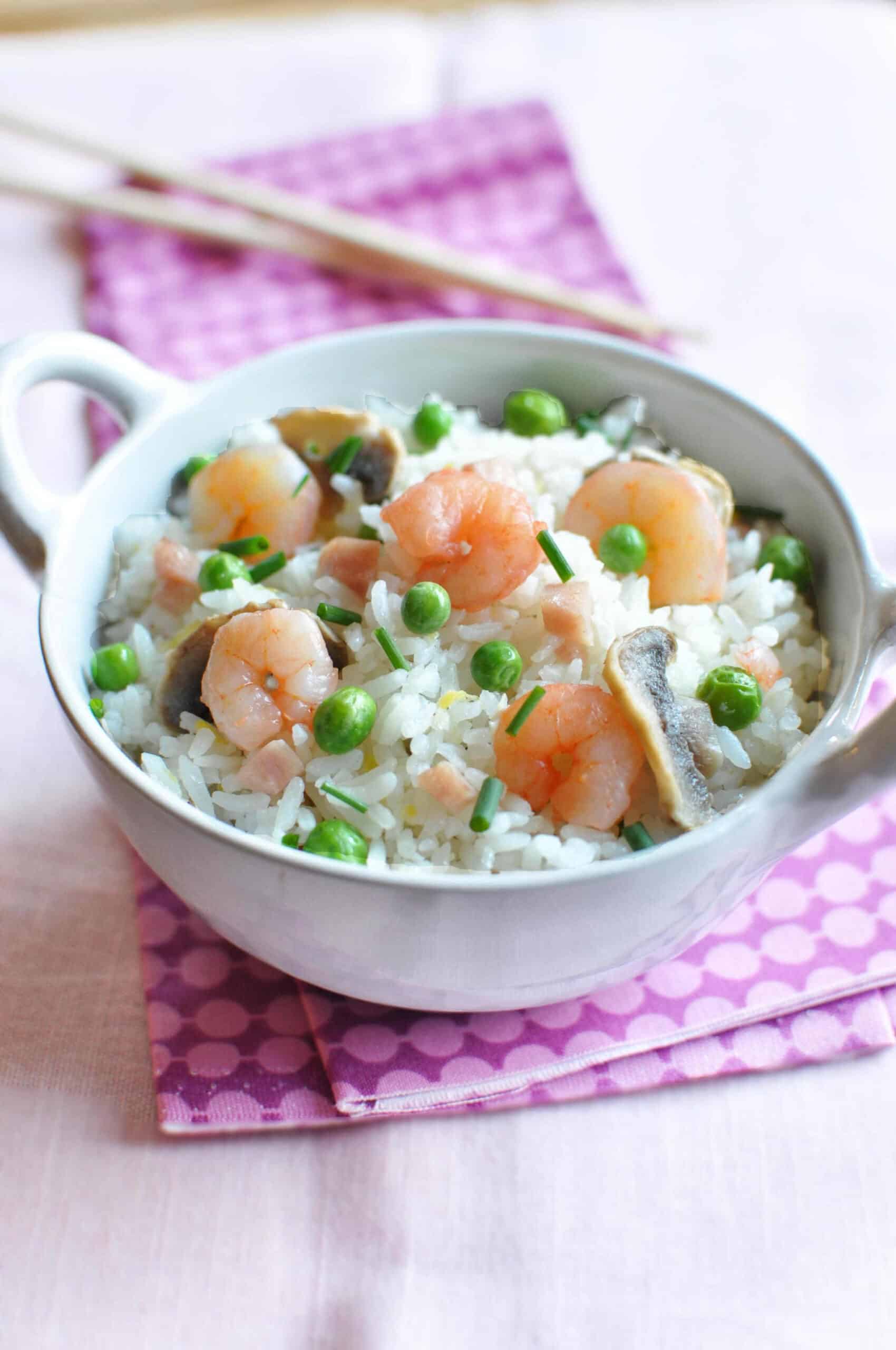 Marmite de riz à la Cantonaise healthy - Recette Plat sain