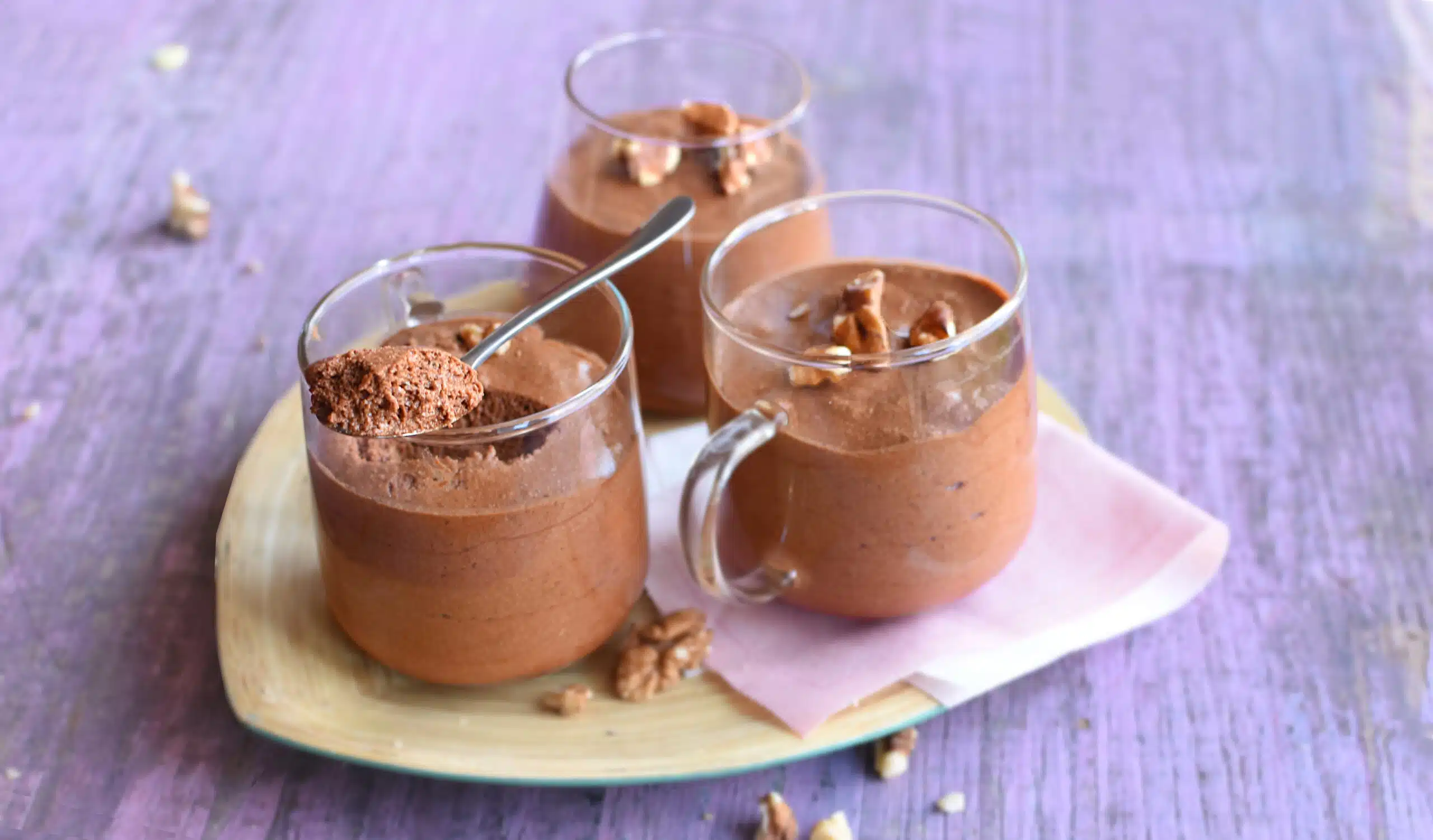 Mousse au chocolat healthy - Recette de nutritionniste : dessert sain