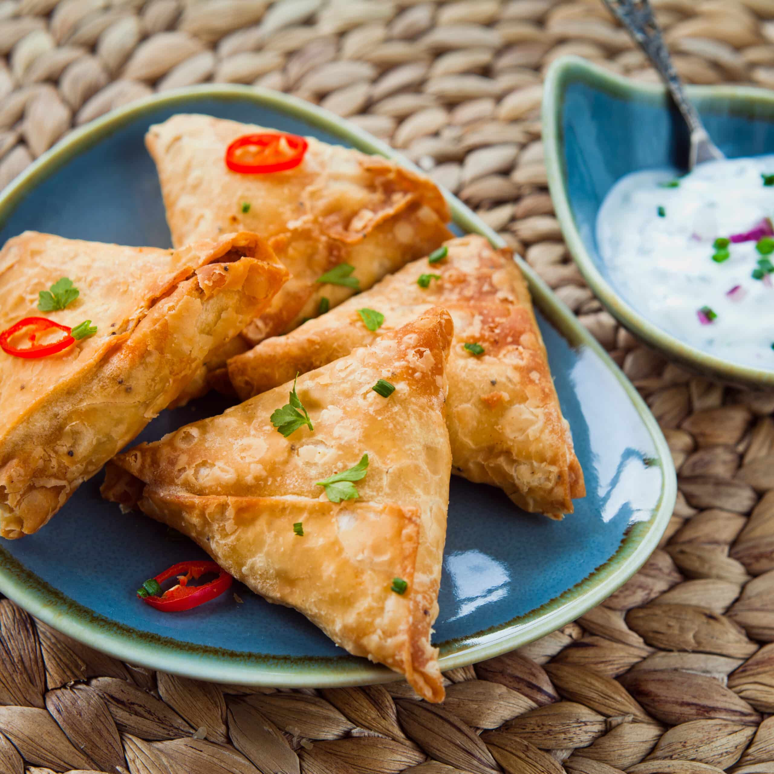 Samoussa aux légumes healthy - Recette Entrée saine